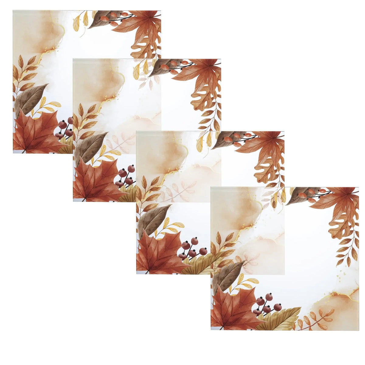 Lucite Autumn Chargers – Waterdale Collection