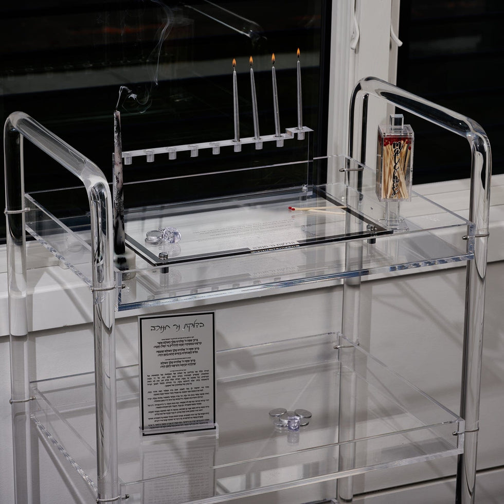 Chanukah Lucite Brachos Cards – Waterdale Collection