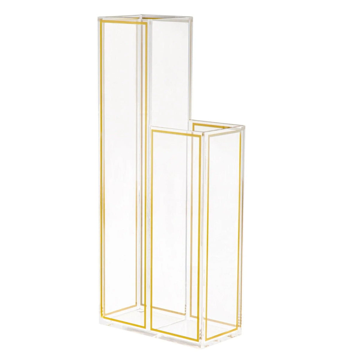 Lucite Double Outline Vase – Waterdale Collection