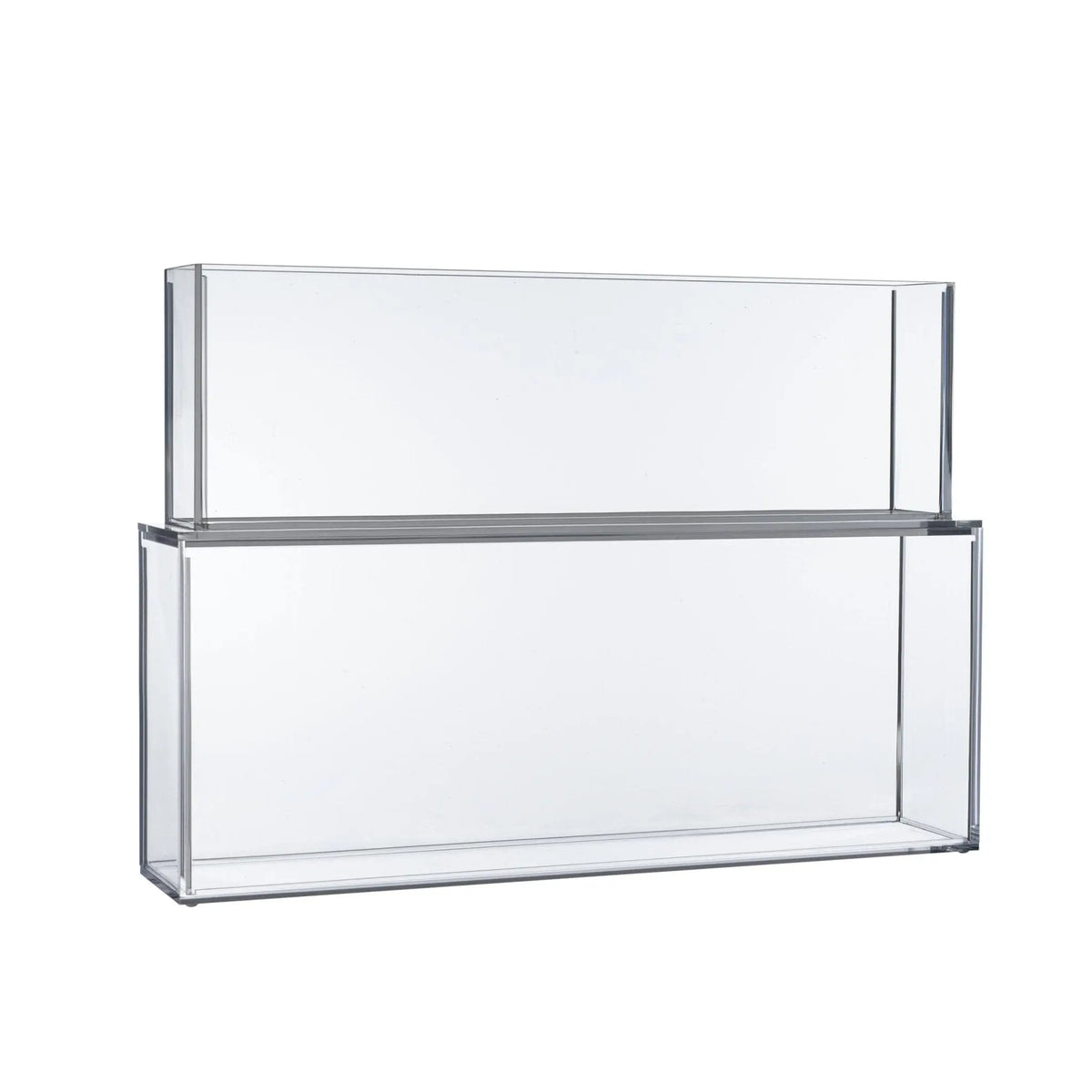 Lucite Double Stacked Vase – Waterdale Collection