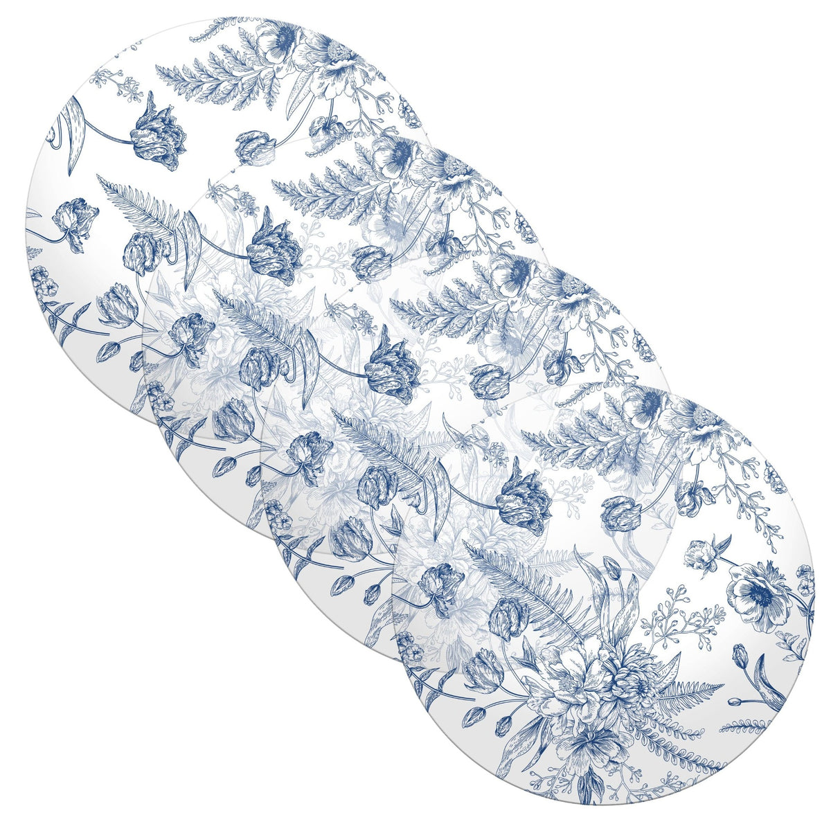 French Toile Chargers – Waterdale Collection