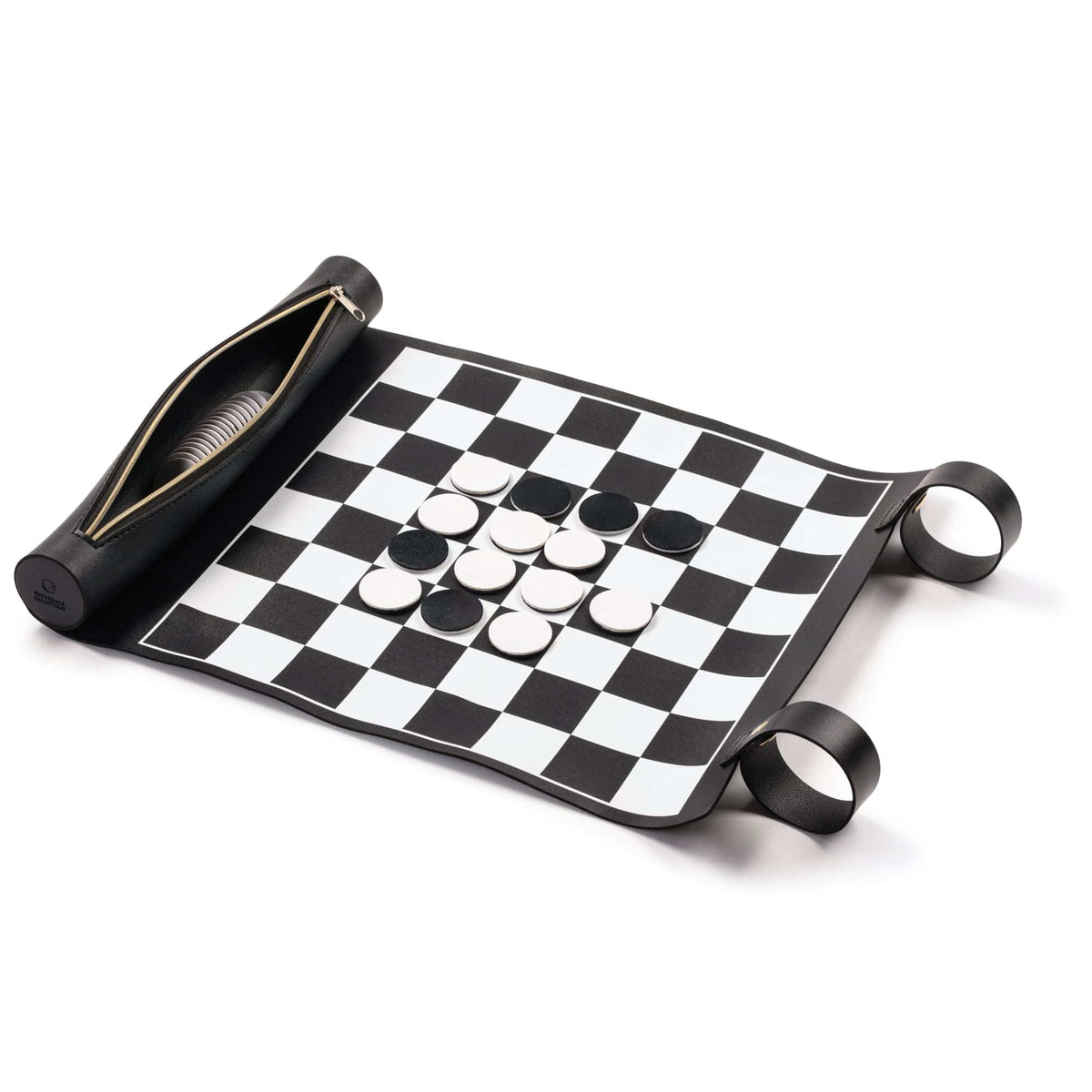 Leather Othello/Checkers Game – Waterdale Collection