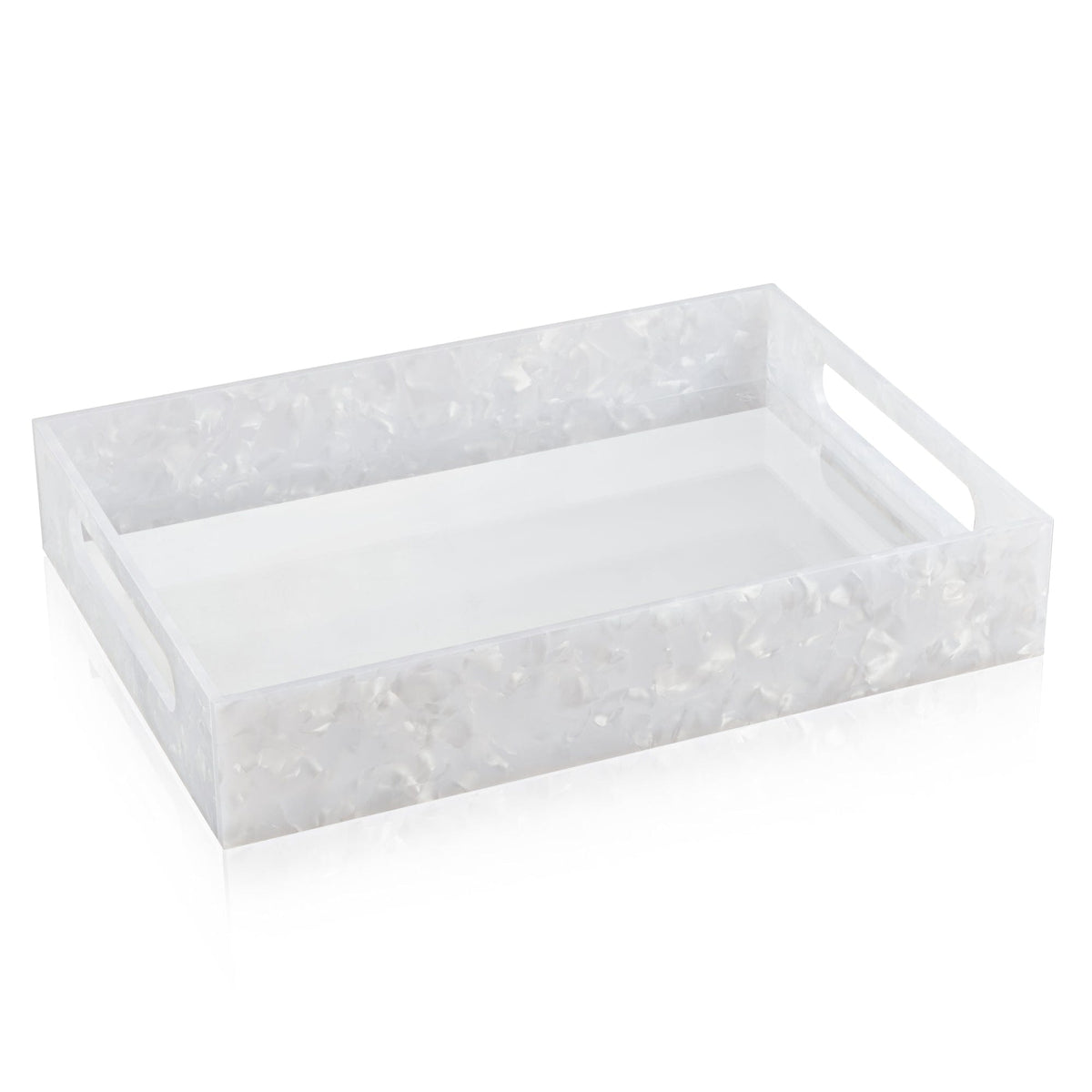 Pearlstone Serving Tray | Elegant Marble Frame Design – Waterdale ...