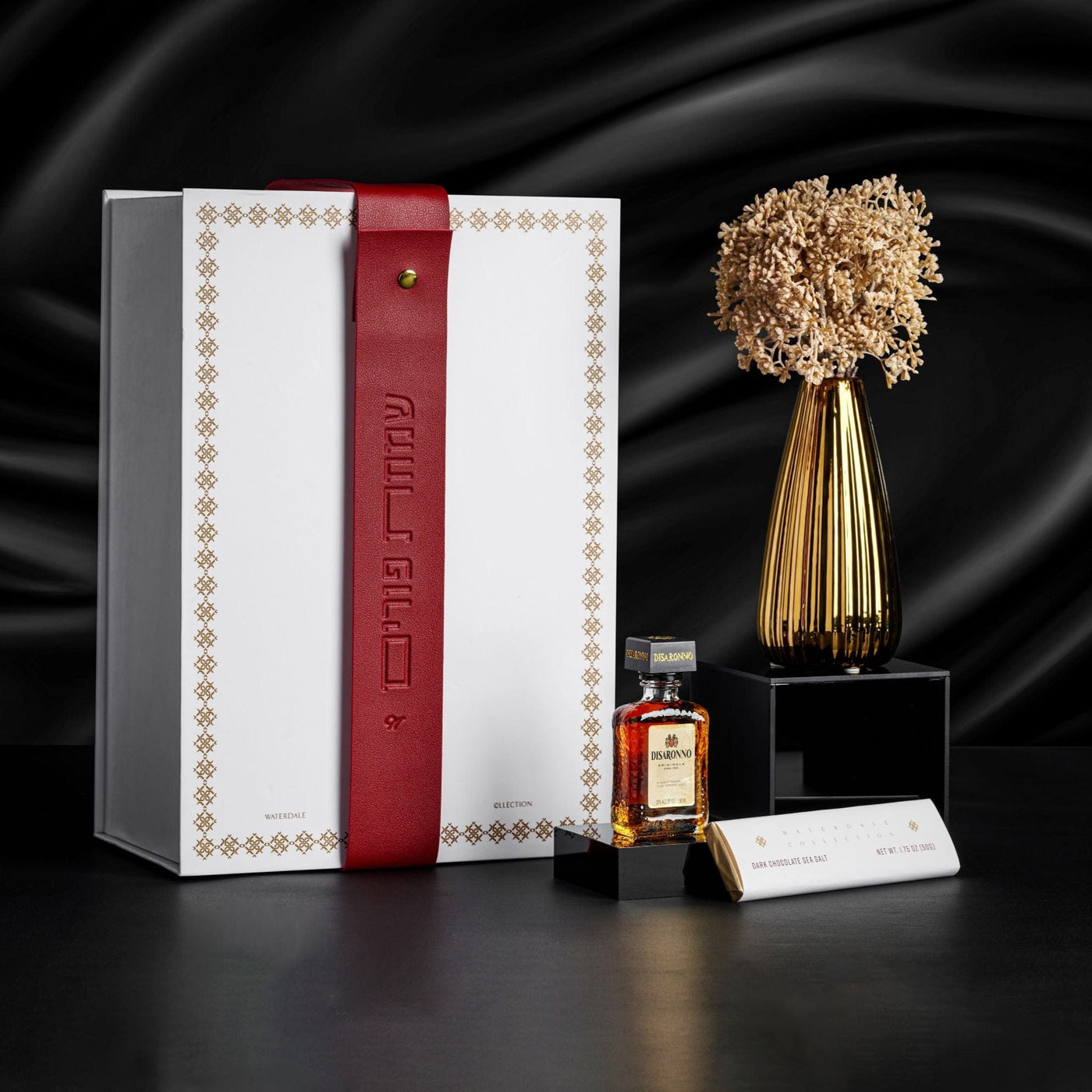 Waterdale Collection | Modern Judaica Lucite & Leather Decor