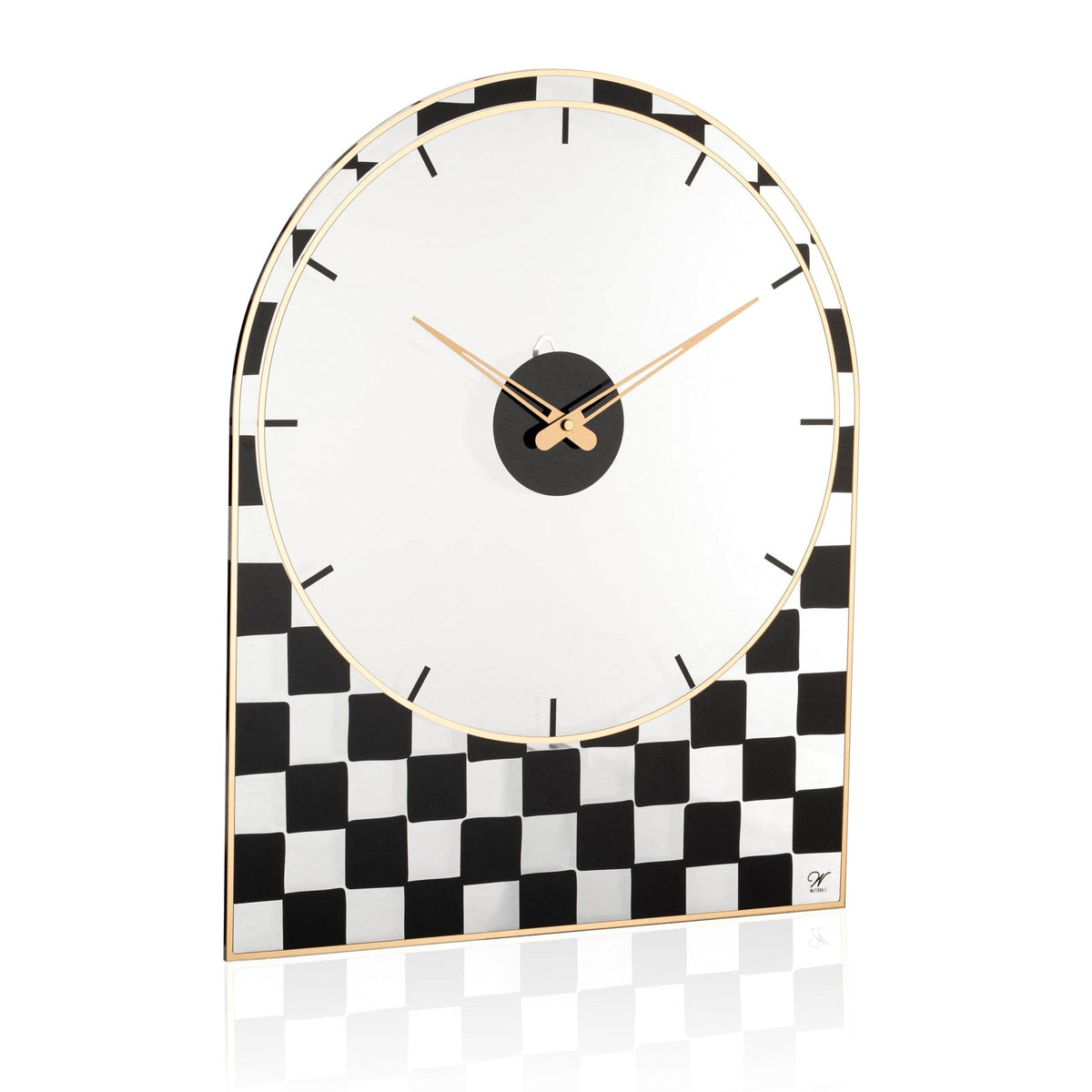 Onyx Collection Lucite Clock – Waterdale Collection