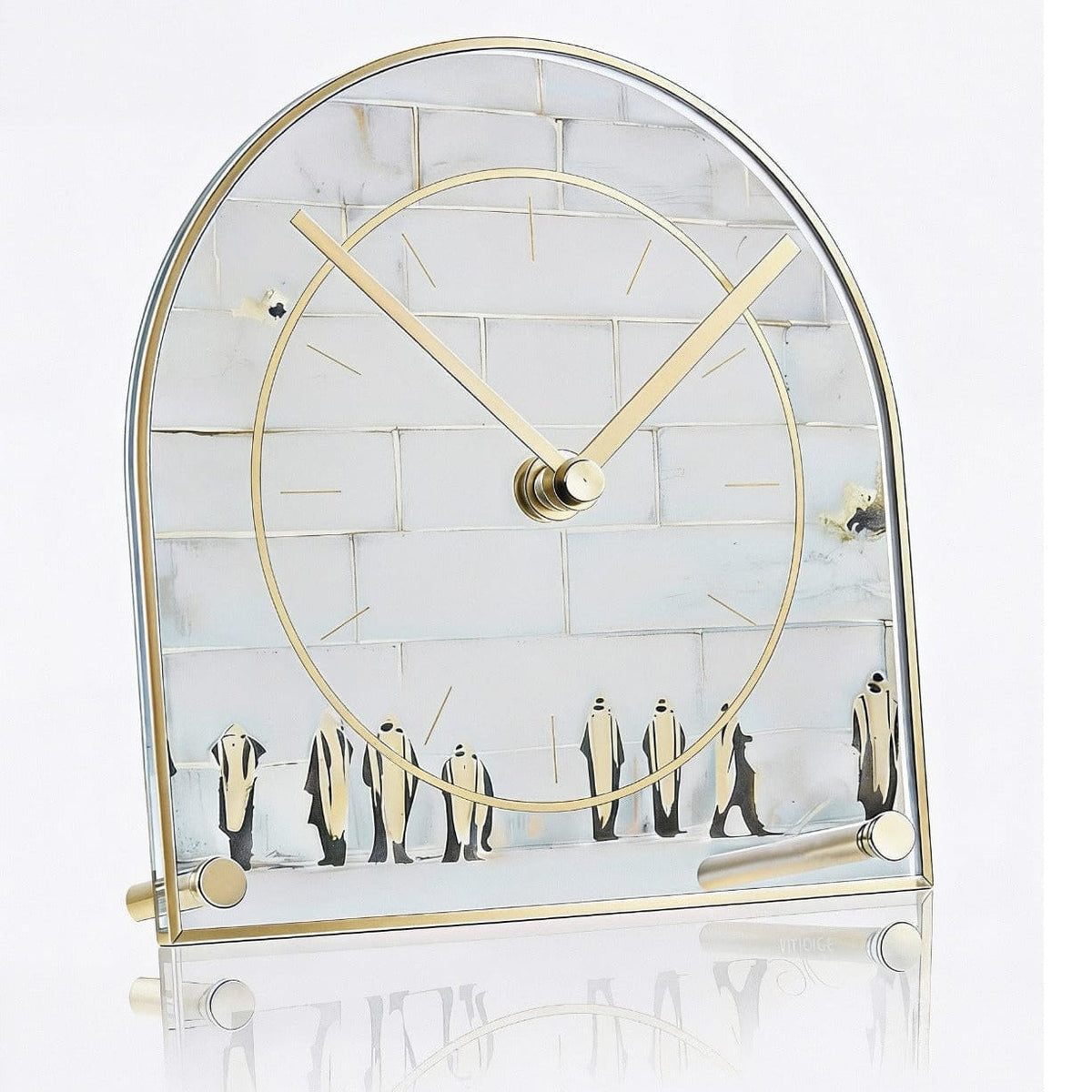 Painted by Judy Kosel Basic Desk Clock – Waterdale Collection