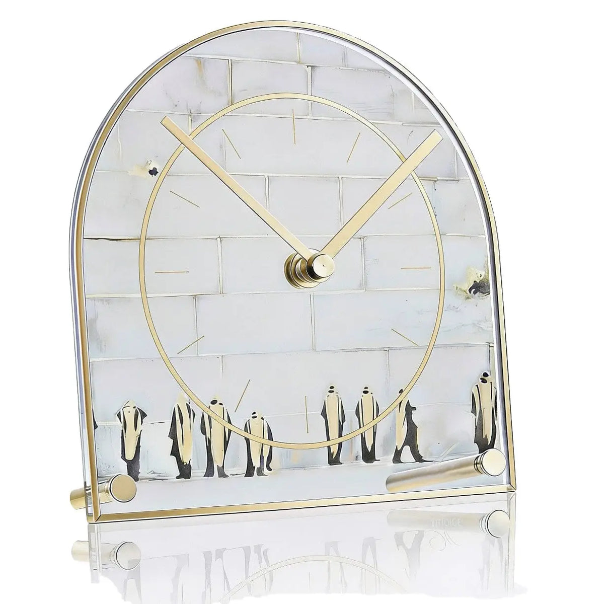 Painted by Judy Kosel Basic Desk Clock – Waterdale Collection