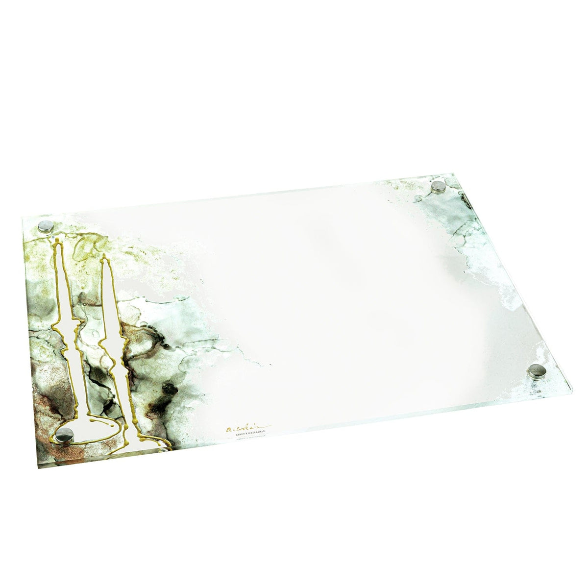 Painted Lucite Hadlokas Neiros Tray by Abbey – Waterdale Collection