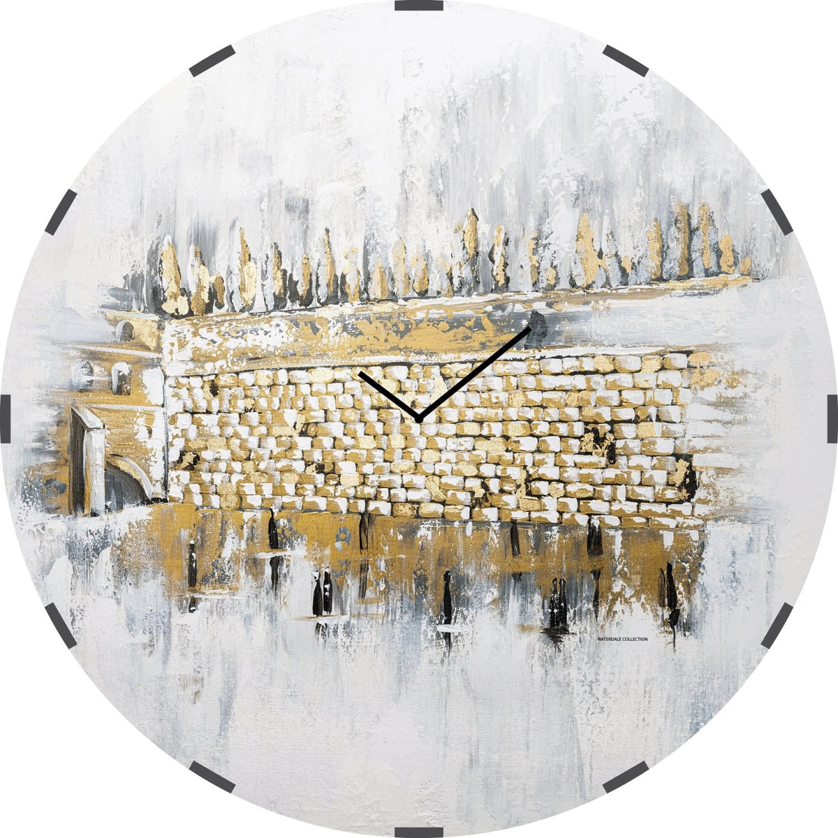 Painted Lucite Kosel Clock – Waterdale Collection
