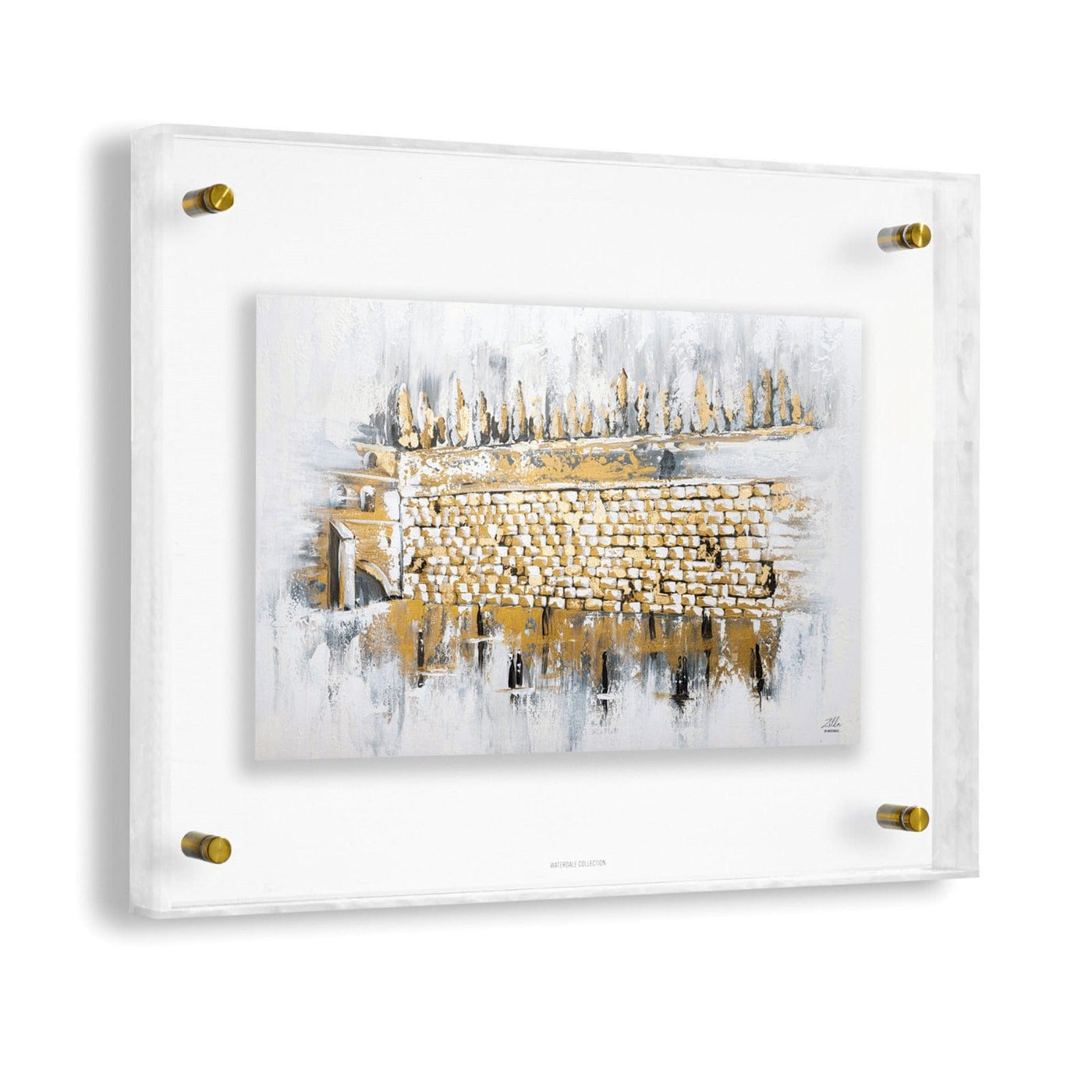 Color it Acrylic Lucite Simanim Card – Waterdale Collection