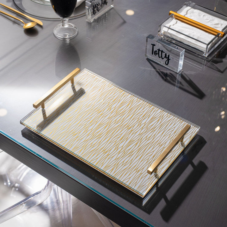 Wave Lucite Challah Board – Waterdale Collection